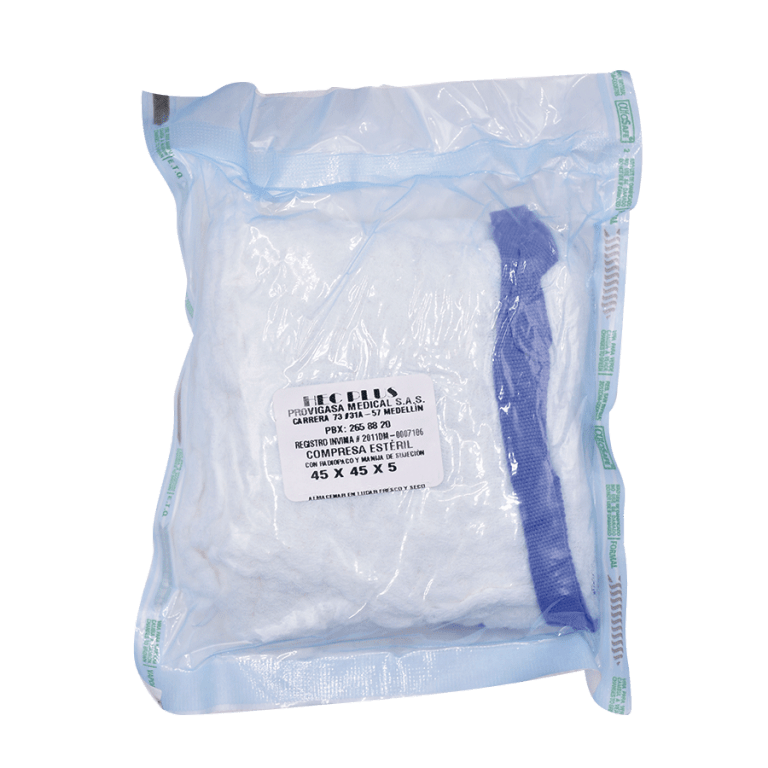 Compresas Esteril PAQUETE X 5 - SyD Colombia S.A.